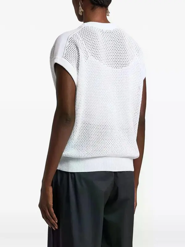Peserico Knitted Sleeveless Knitwear