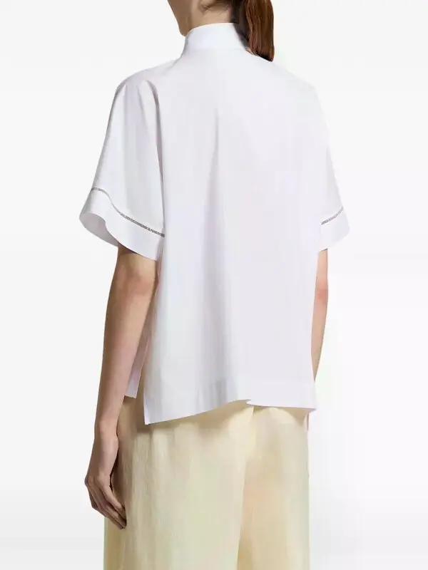 Peserico Embellished Short-sleeve Shirt