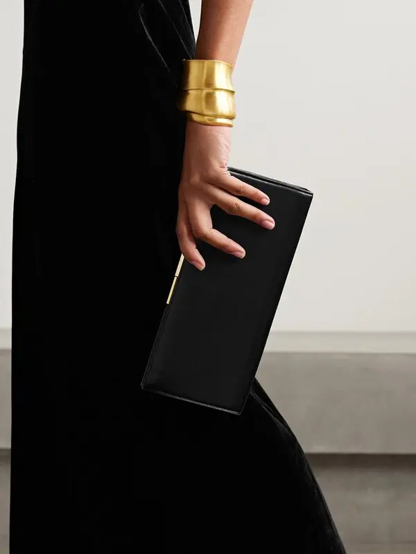NILI LOTAN Anjelica Leather Clutch