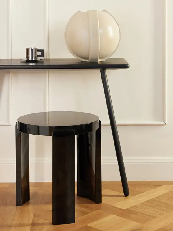 LOUISE ROE Spina Beechwood Stool