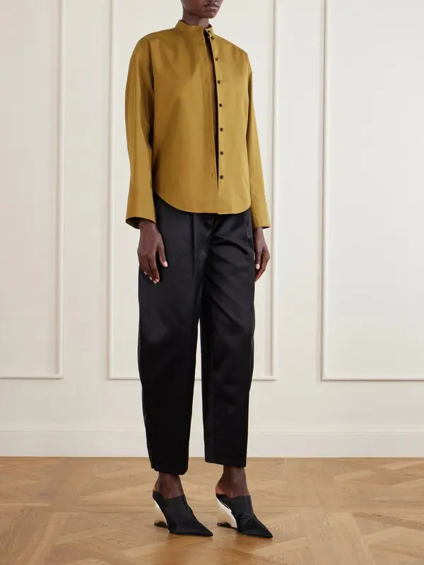 Alaïa Oversized Cotton-poplin Shirt