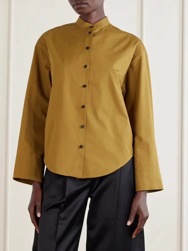 Alaïa Oversized Cotton-poplin Shirt