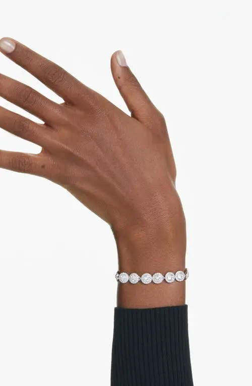 SWAROVSKI Crystal Bracelet - Silver/white
