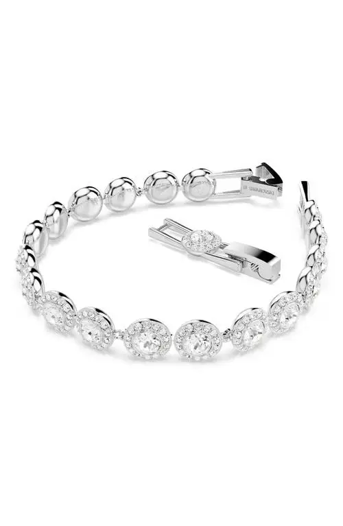 SWAROVSKI Crystal Bracelet - Silver/white