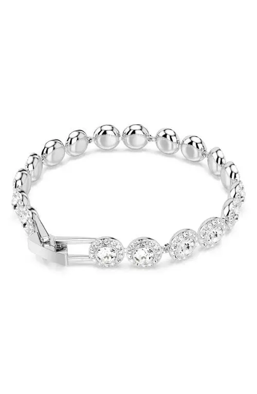 SWAROVSKI Crystal Bracelet - Silver/white