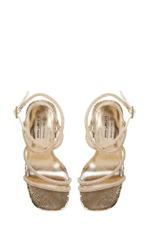 CALL IT SPRING BY ALDO Alluree Crystal Ankle Strap Sandal