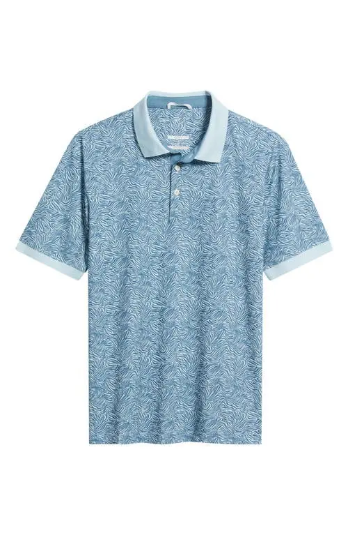 SWANNIES Lagoon Piqué Performance Golf Polo