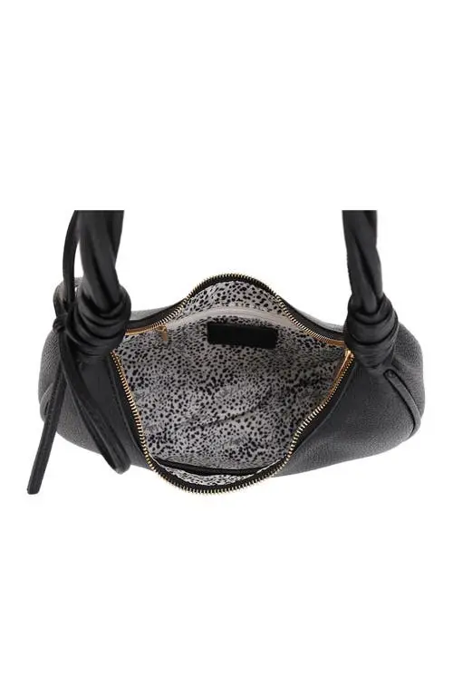 MALI + LILI Faux Leather Crescent Shoulder Bag