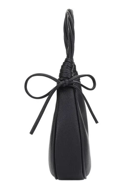 MALI + LILI Faux Leather Crescent Shoulder Bag