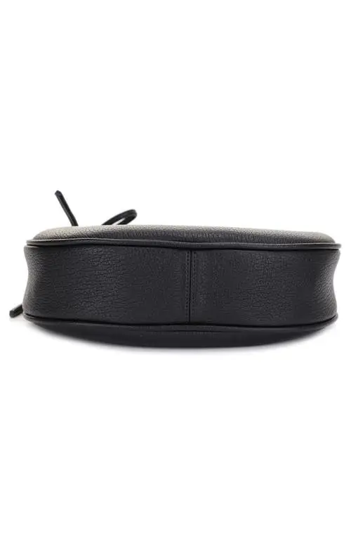 MALI + LILI Faux Leather Crescent Shoulder Bag