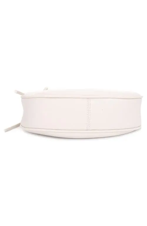 MALI + LILI Faux Leather Crescent Shoulder Bag