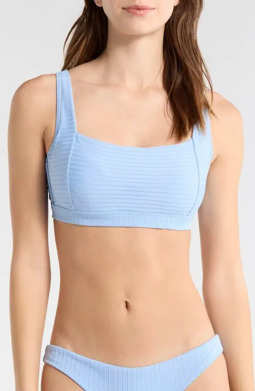 Rip Curl Premium Surf D- To Dd-cup Bikini Top - Light Blue
