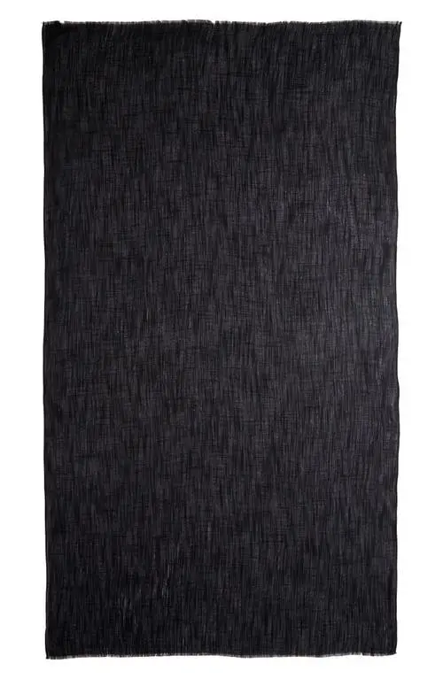 Treasure & Bond Lighweight Sequin Fringe Scarf - Black