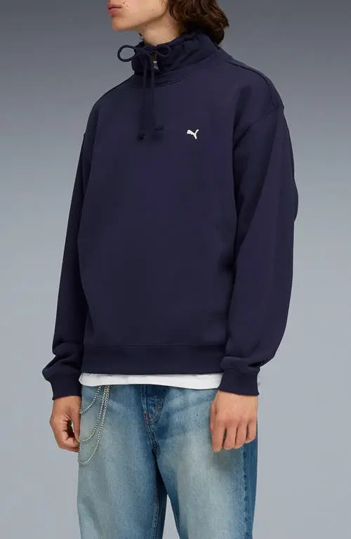 PUMA Essentials French Terry Polo Sweatshirt