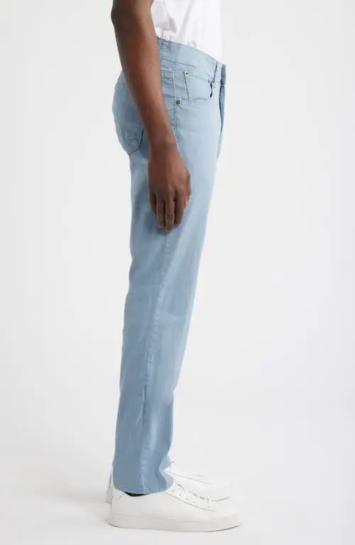 BRAX Chuck Modern Fit Linen Blend Five-pocket Pants - Riviera