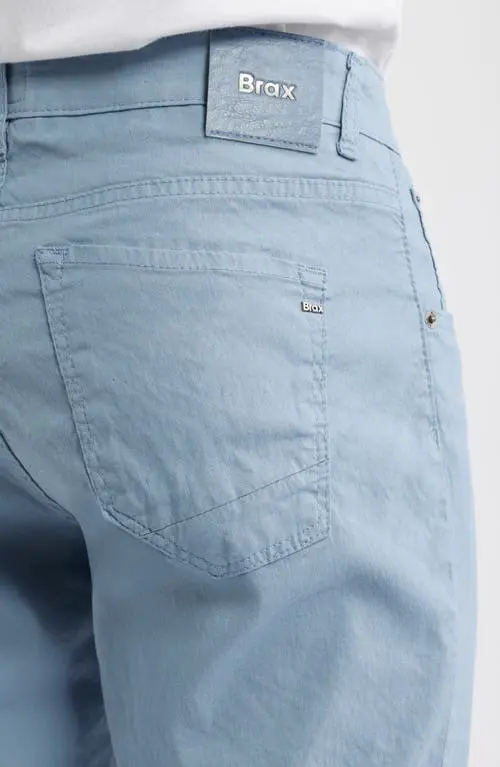 BRAX Chuck Modern Fit Linen Blend Five-pocket Pants - Riviera
