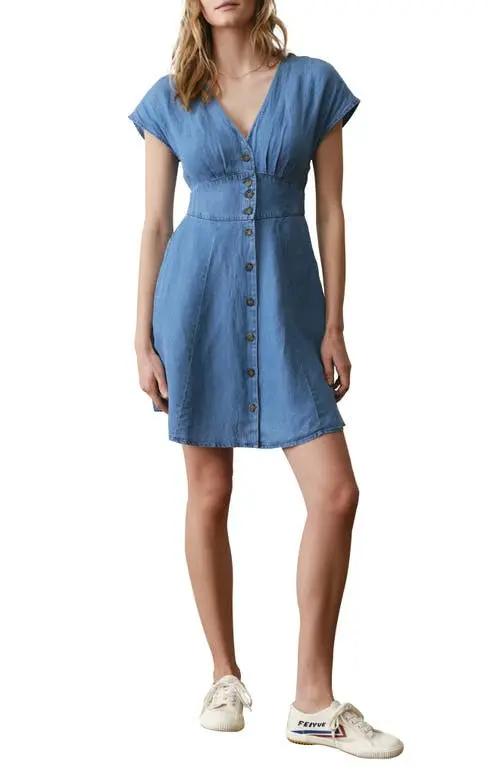 Marine Layer Camila Denim Mini Dress