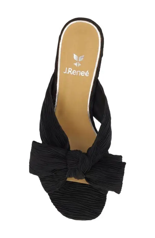 J. Reneé Paladino Slide Sandal - Black