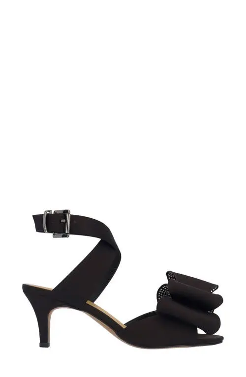 J. Reneé Nerelle Ankle Strap Sandal - Black