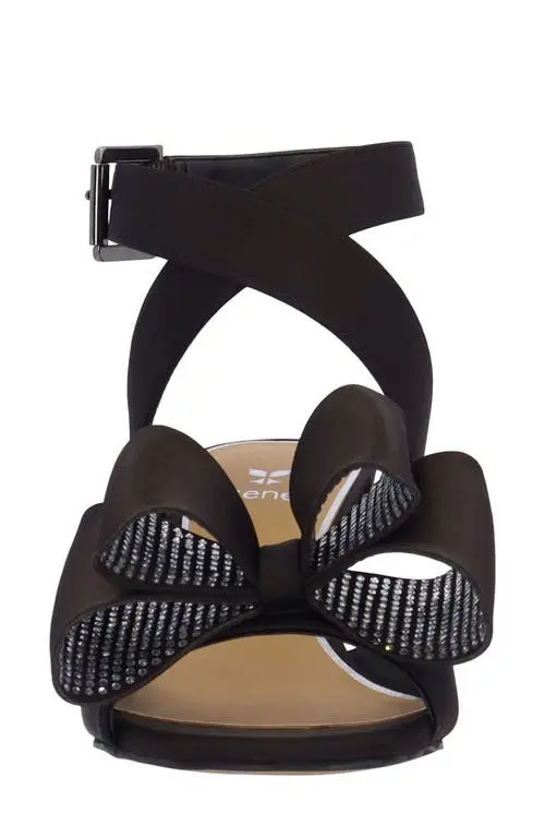 J. Reneé Nerelle Ankle Strap Sandal - Black