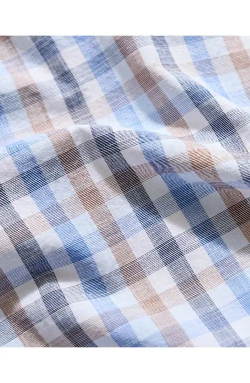 Billy Reid Hutcheson Tattersall Plaid Button-up Shirt - Blue Multi