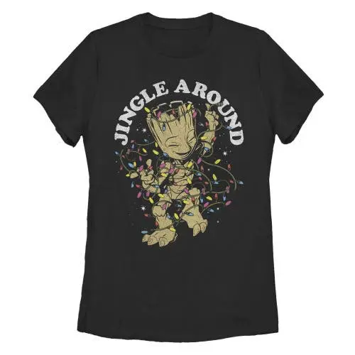 GUARDIANS OF THE GALAXY Groot Jingle Around Graphic T-shirt