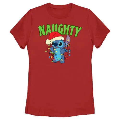 LILO & STITCH Christmas Graphic T-shirt