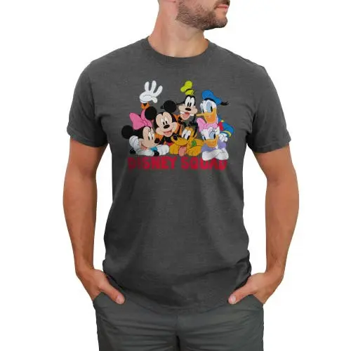 MICKEY & FRIENDS Disney Squad Group Shot Graphic T-shirt