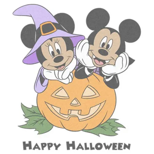 MICKEY & FRIENDS Mousey Halloween" Graphic T-shirt