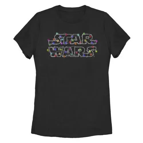 STAR WARS: A NEW HOPE Star Wars Christmas Logo T-shirt