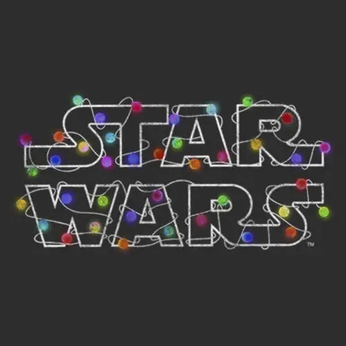 STAR WARS: A NEW HOPE Star Wars Christmas Logo T-shirt