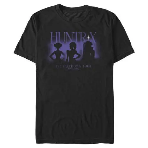 KPOP DEMON HUNTERS The Takedown Tour Silhouette Short Sleeve Graphic T-shirt