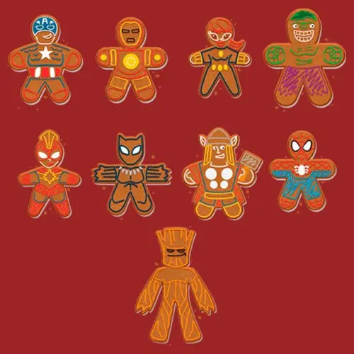 MARVEL Christmas Avengers Graphic T-shirt