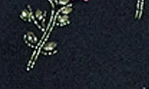 Boden Crystal Embellished Cropped Cotton Cardigan