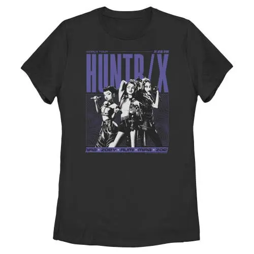 KPOP DEMON HUNTERS Huntrix World Tour Graphic T-shirt