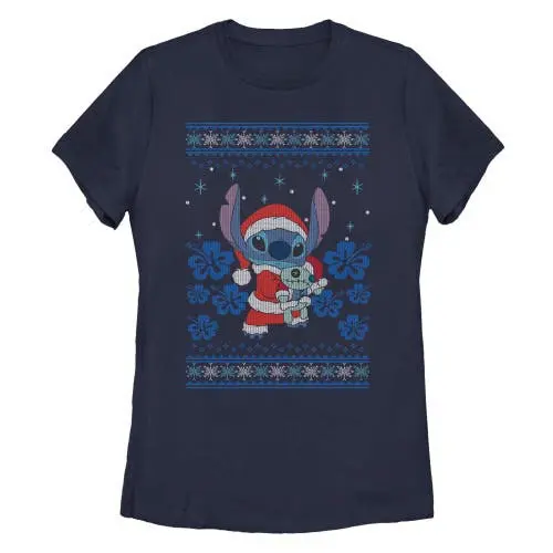 LILO & STITCH Christmas Scrump Graphic T-shirt