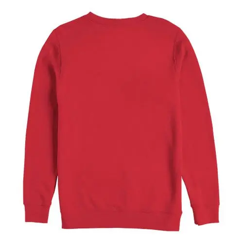MICKEY & FRIENDS Tis The Season To Be Fabulous Long Sleeve Crewneck Sweatshirt