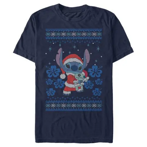 LILO & STITCH Christmas With Scrump Graphic Tee