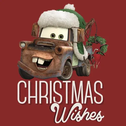 CARS Mater Merry Christmas T-shirt
