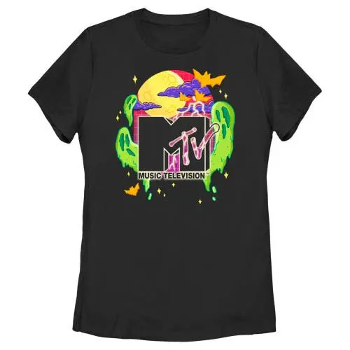 MTV Halloween Logo Graphic T-shirt