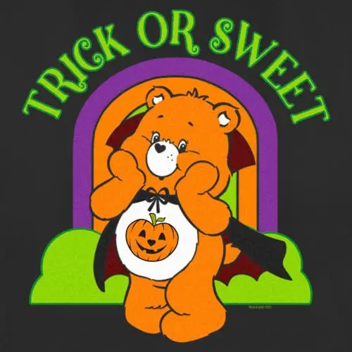 CARE BEARS Halloween Trick Or Sweet Graphic T-shirt