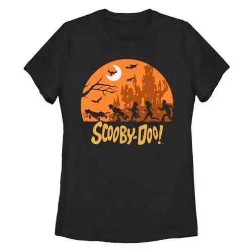 SCOOBY DOO Moon Silhouette Graphic T-shirt