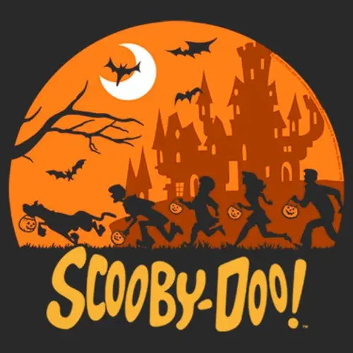 SCOOBY DOO Moon Silhouette Graphic T-shirt