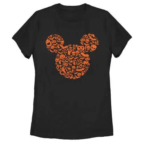 MICKEY & FRIENDS Halloween Silhouette Graphic T-shirt