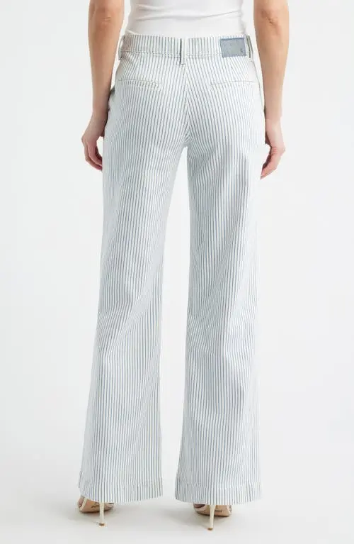 Kobi Halperin Keren Stripe Wide Leg Pants - Ivory Multi