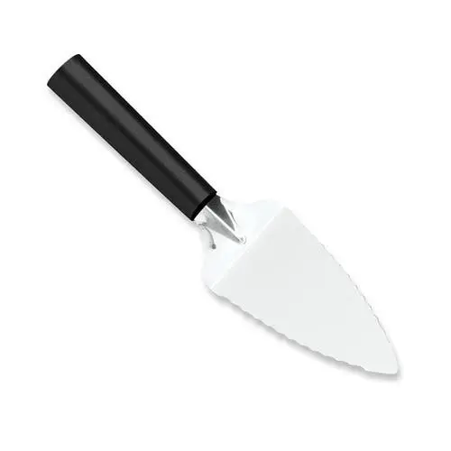 RADA Cutlery Serrated Pie Server Stainless Steel Face - Black