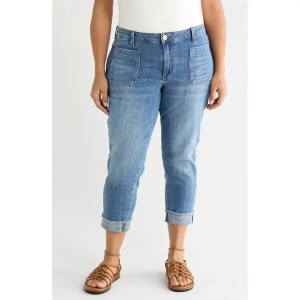 Kut From The Kloth Amy High-waist Crop Skinny Jeans