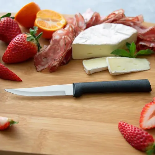 RADA Cutlery Heavy Duty 3.25-inch Paring Knife - Black