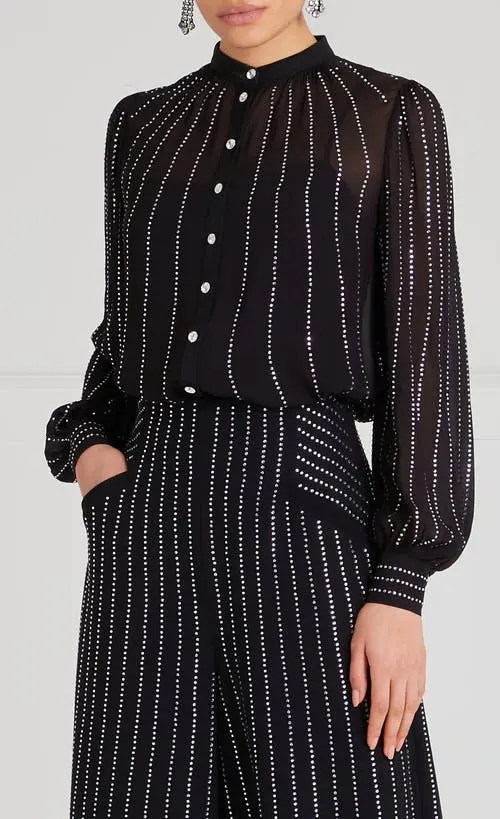 TEMPERLEY LONDON Villanelle Shirt - Black