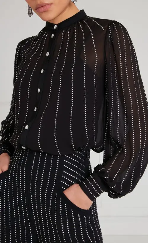 TEMPERLEY LONDON Villanelle Shirt - Black
